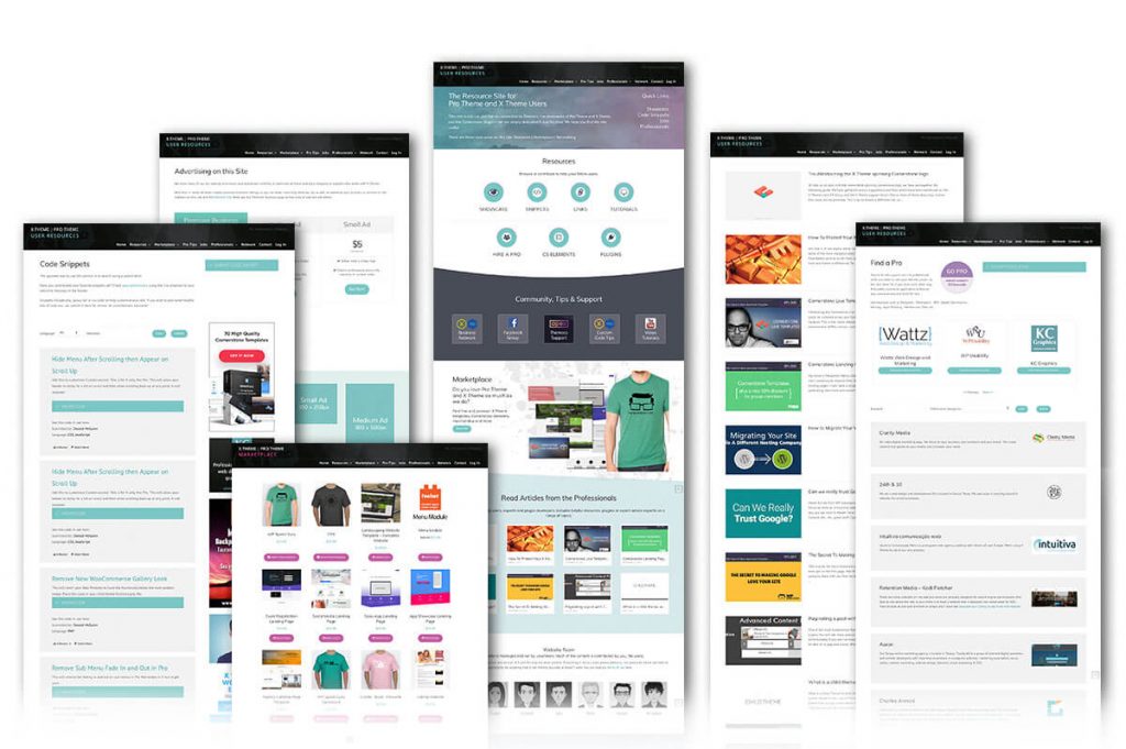 X | Pro Theme Users Resource Site - KC Graphics
